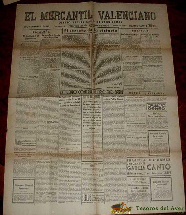 TesorosDelAyer.com · MILITARIA · GUERRA CIVIL ESPAÑOLA · ANTIGUO ...