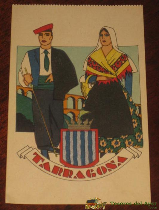TesorosDelAyer.com · POSTALES DE ESPAÑA · TARRAGONA · ANTIGUA POSTAL DE ...