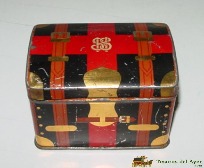 TesorosDelAyer.com · Old Antique Vintage Tin Box · Old tins boxes