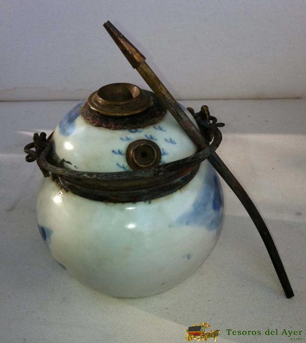 TesorosDelAyer.com · ANTIGUEDADES · CERAMICA ANTIGUA · ANTIGUA PIPA DE ...