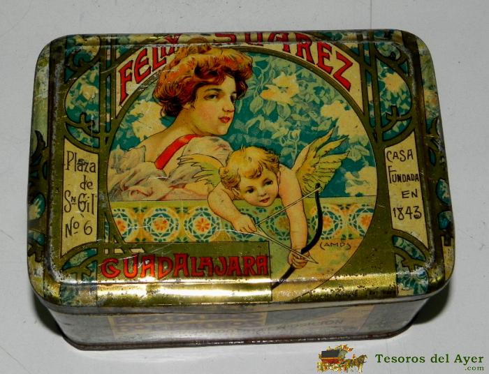 TesorosDelAyer.com · Old Antique Vintage Tin Box · Old tins boxes · OLD ...