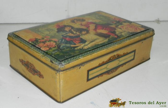 TesorosDelAyer.com · Old Antique Vintage Tin Box · Old tins boxes · OLD ...
