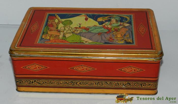 TesorosDelAyer.com · Old Antique Vintage Tin Box · Old tins boxes · OLD ...