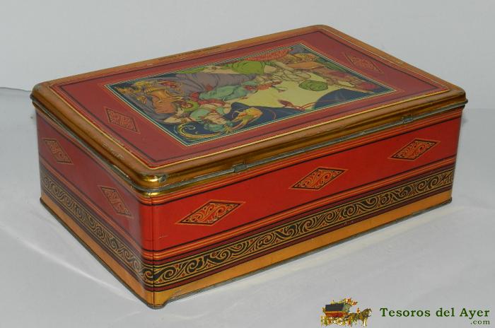 TesorosDelAyer.com · Old Antique Vintage Tin Box · Old tins boxes · OLD ...